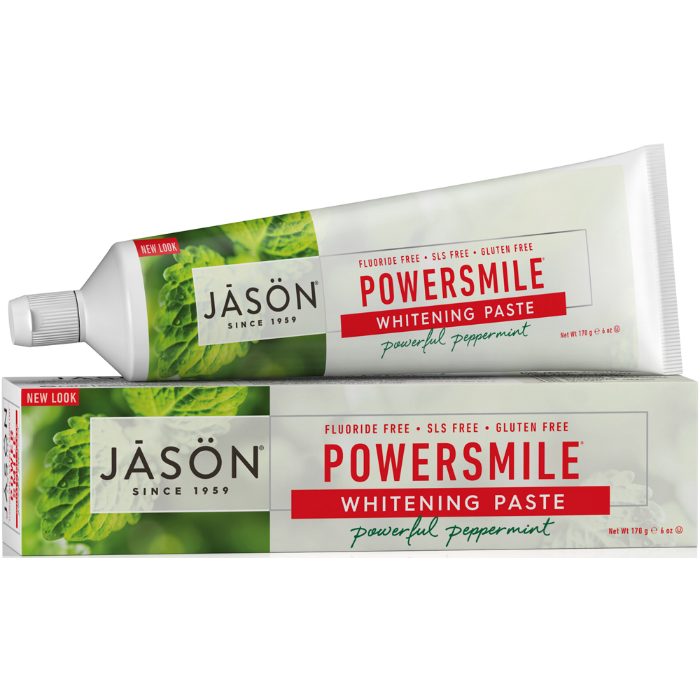 Jason Peppermint Power Smile Fluoride-Free Toothpaste 170g | eBay